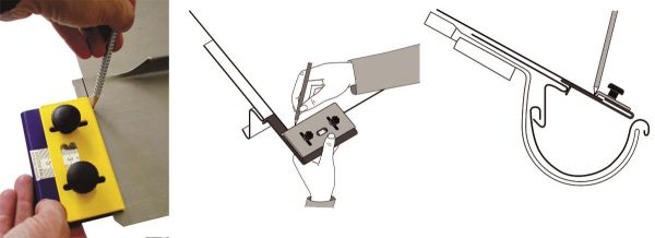 RAU TRL 120 Trauflineal, Arbeitsbreite 120mm - 20.127.00 - 120 ...
